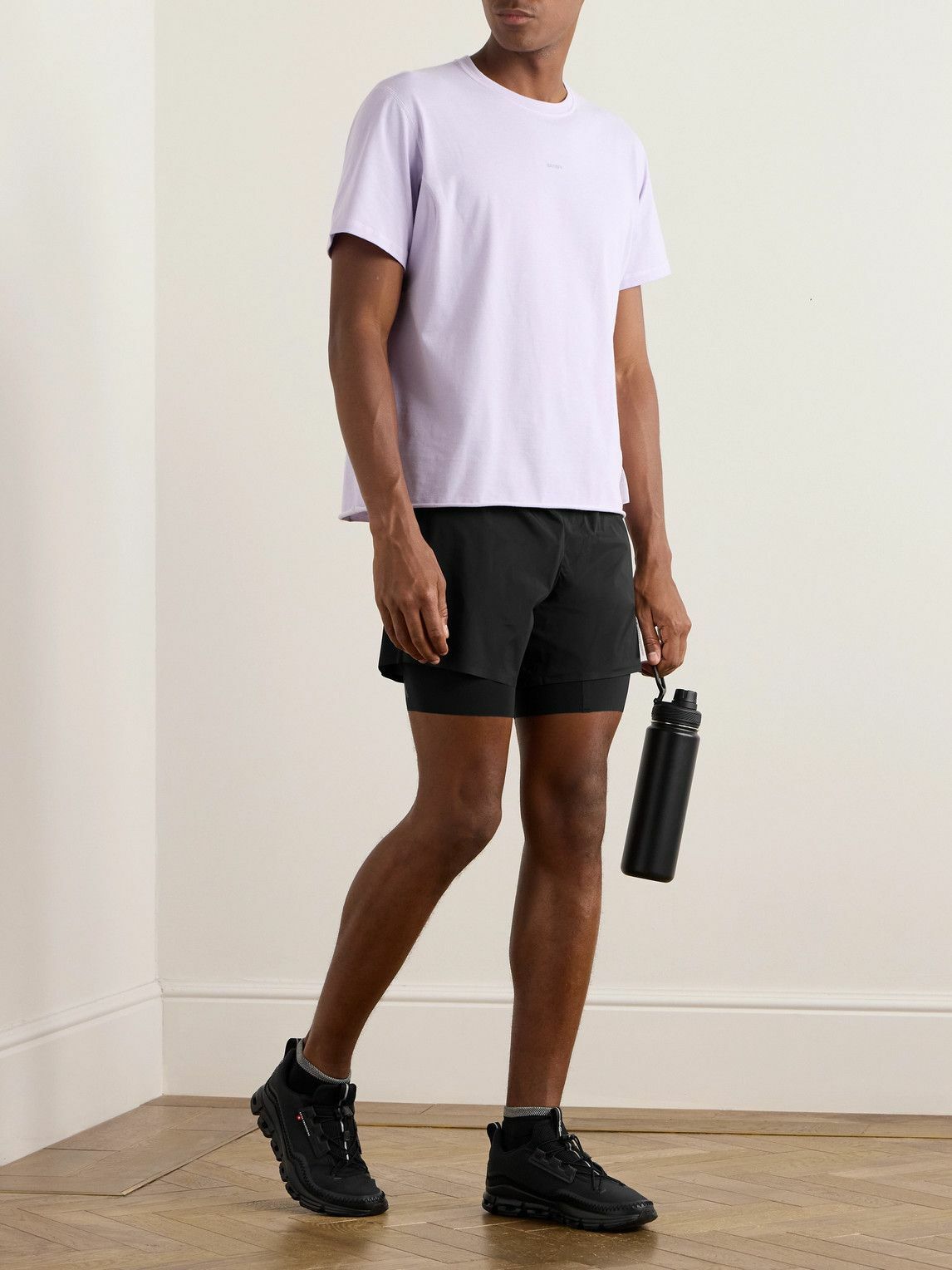 Satisfy - Straight-Leg TechSilk™ and Justice™ coldblack® Shorts - Black ... Satisfy - Straight-Leg TechSilk™ and Justice™ coldblack® Shorts - Black ...