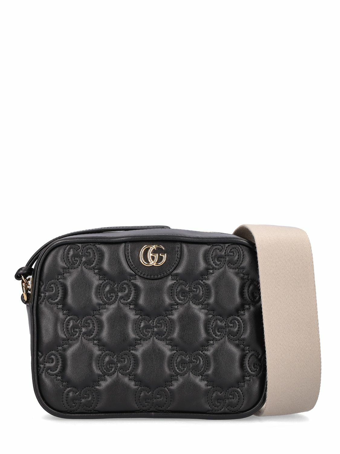 GUCCI - Ophidia Gg Matelassé Leather Camera Bag Gucci