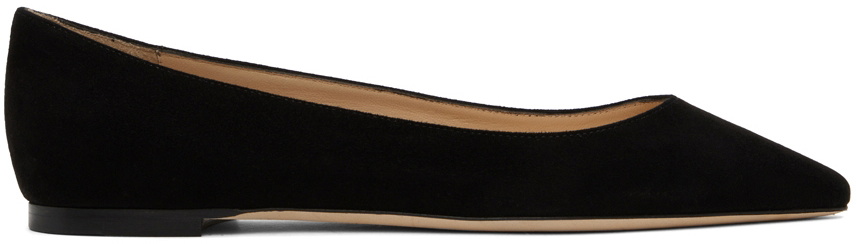 Jimmy Choo Black Romy Ballerina Flats Jimmy Choo