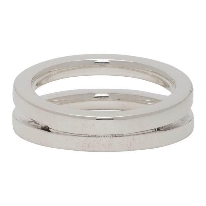 Martyre Silver Split Ring