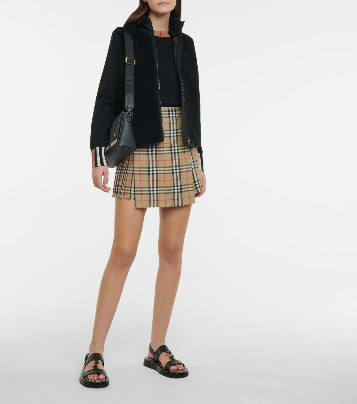 Burberry - Wool-blend vest Burberry