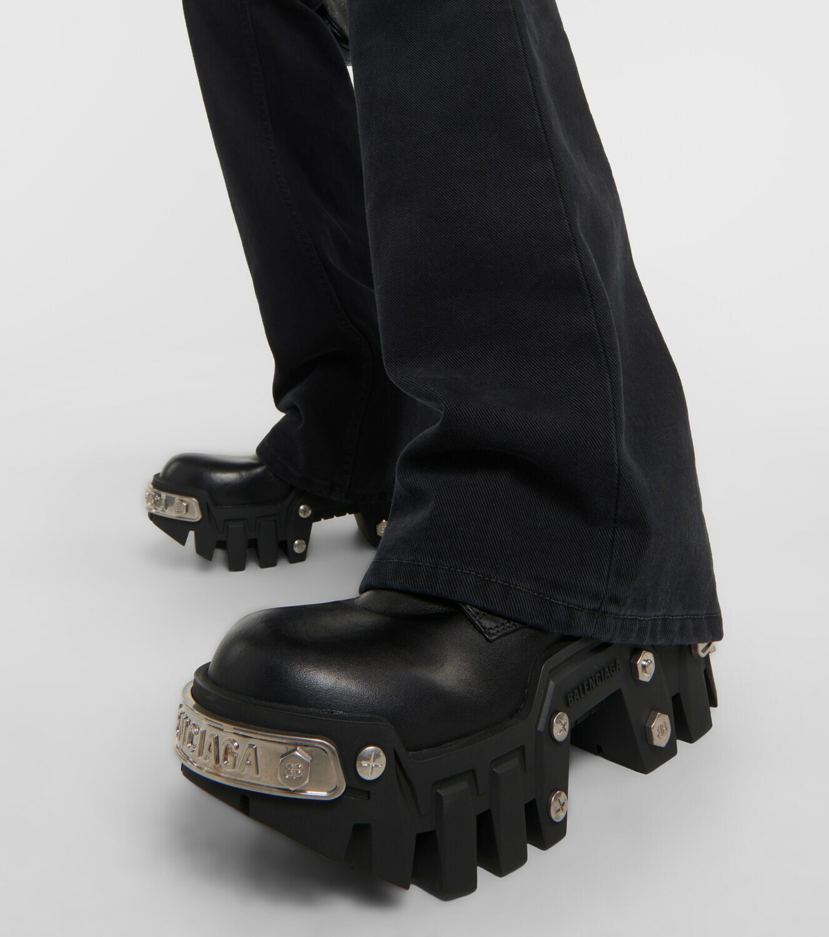 Balenciaga Bulldozer leather ankle boots Balenciaga