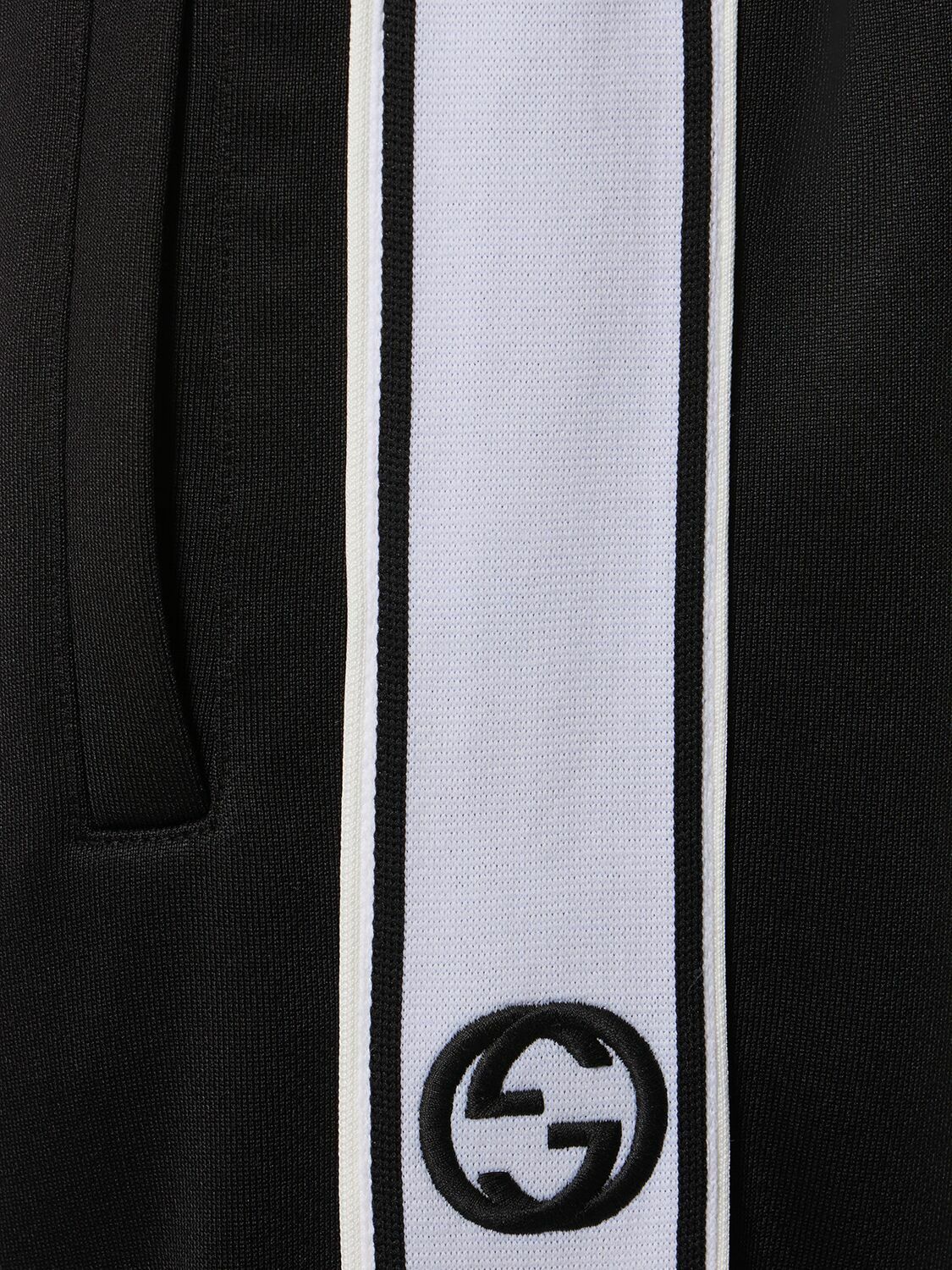 GUCCI - Cotton Blend Jersey Jogging Pants Gucci