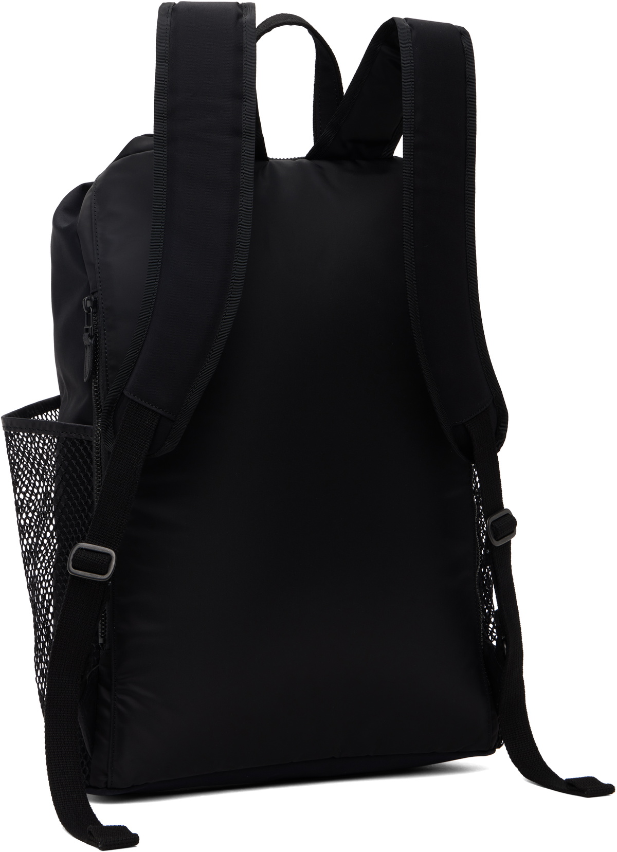 nanamica Black Water-Repellent Backpack Nanamica