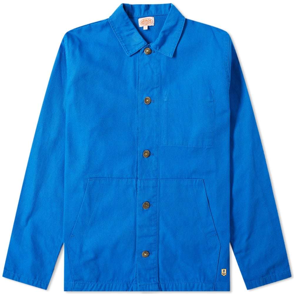 Armor-Lux 77374 Fisherman Chore Jacket Prussian Blue Armor Lux