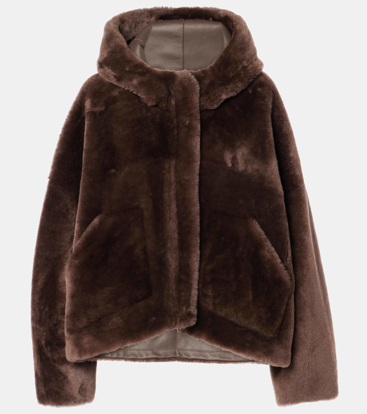 Blancha Cropped shearling jacket Blancha