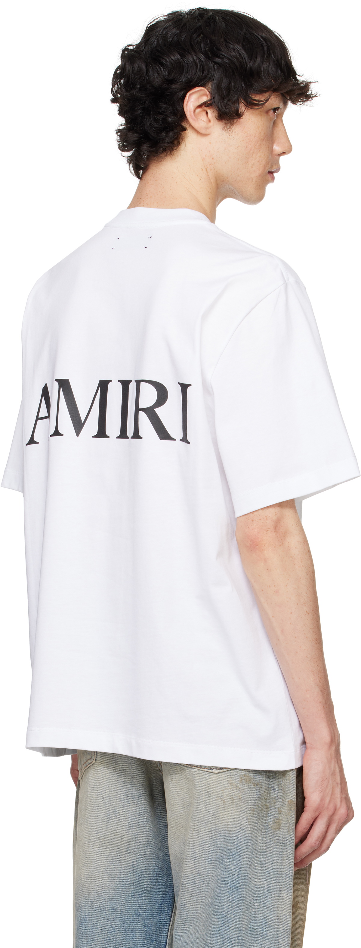 AMIRI White MA Core Logo T-shirt Amiri