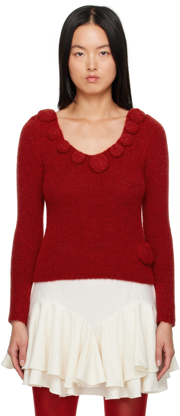 Tach Red Saba Sweater Tach
