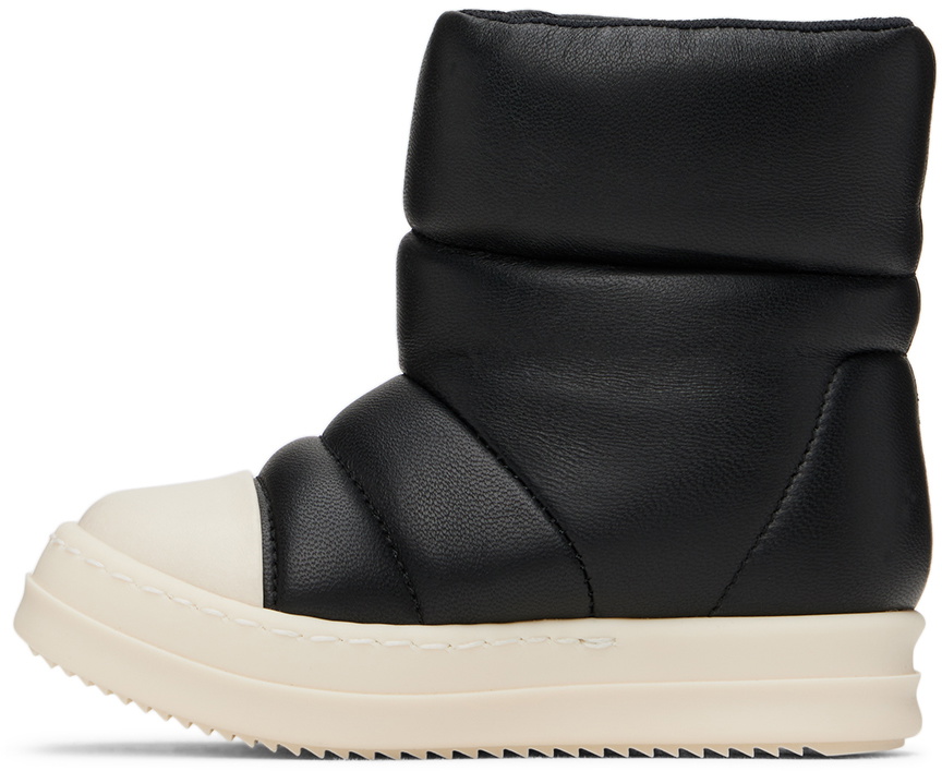 Rick Owens Baby Black Puffer Boots Rick Owens