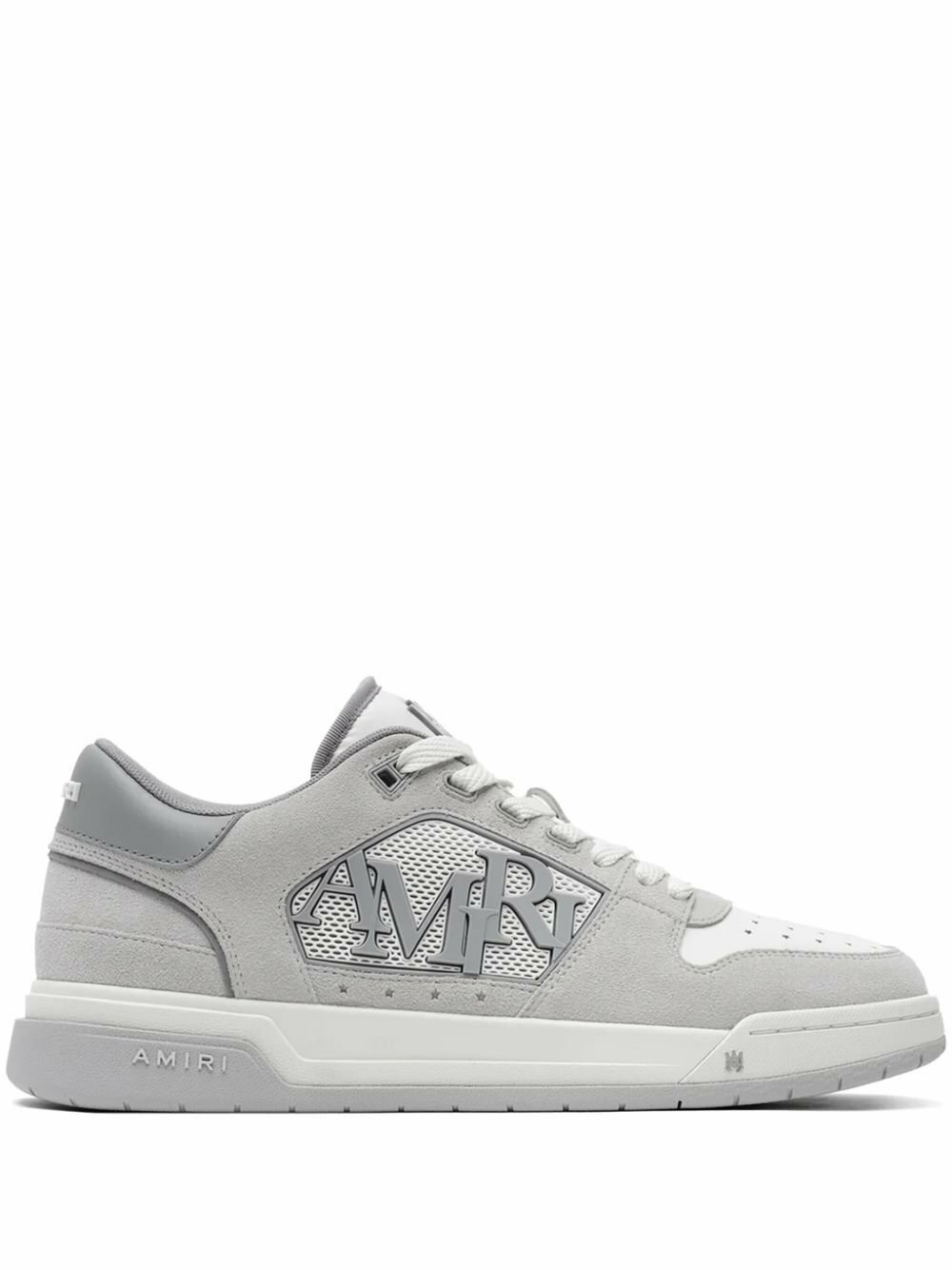 AMIRI Grey Classic Low Suede Sneakers Amiri