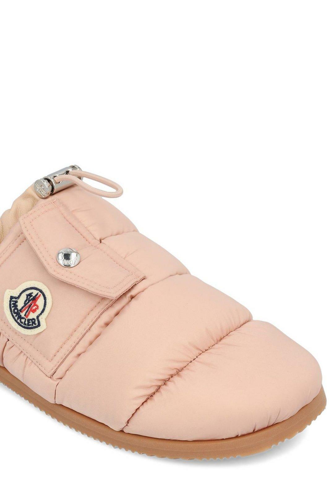 Moncler Logo Patch Padded Slippers Moncler