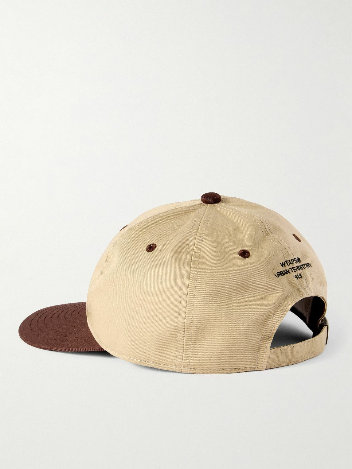 WTAPS - Logo-Embroidered Cotton-Blend Twill Baseball Cap WTAPS