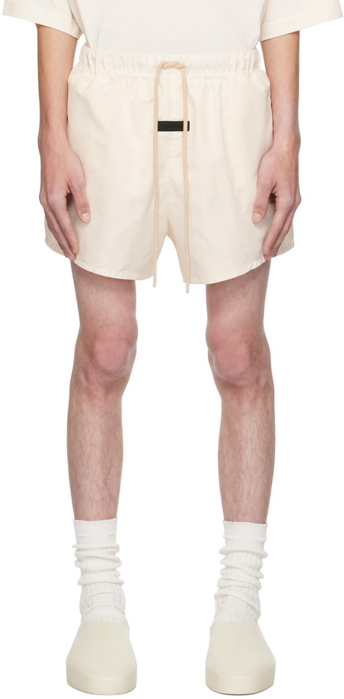 Fear of God ESSENTIALS Off-White Drawstring Shorts Fear Of God Essentials