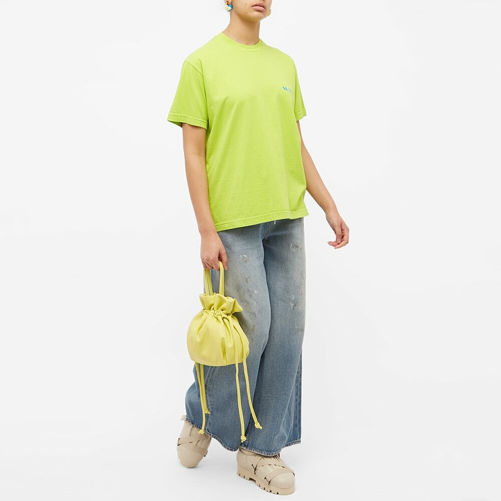 Sunnei Women's Classic Logo T-Shirt in Light Green Sunnei