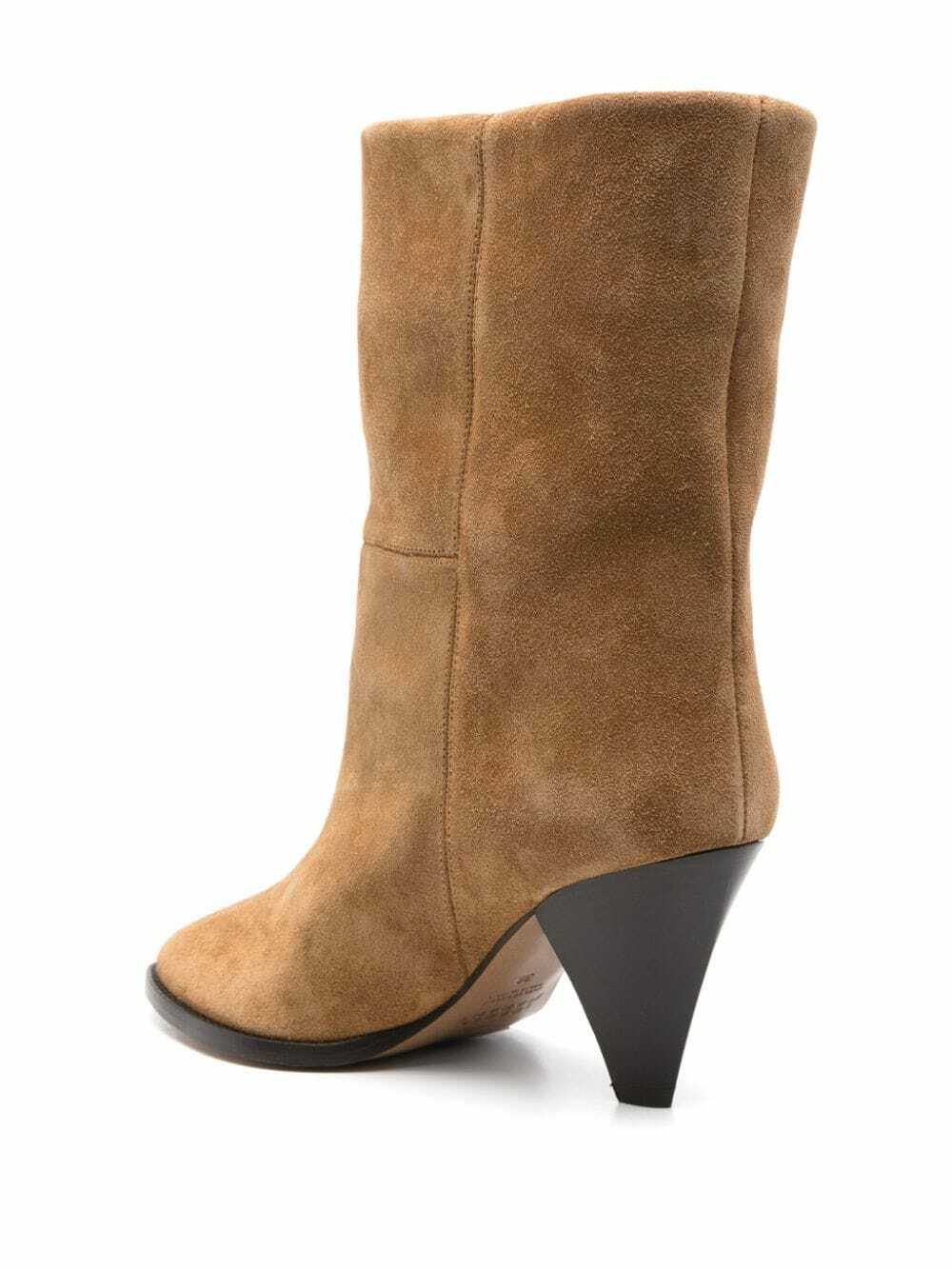 ISABEL MARANT - Rouxa Suede Leather Boots Isabel Marant