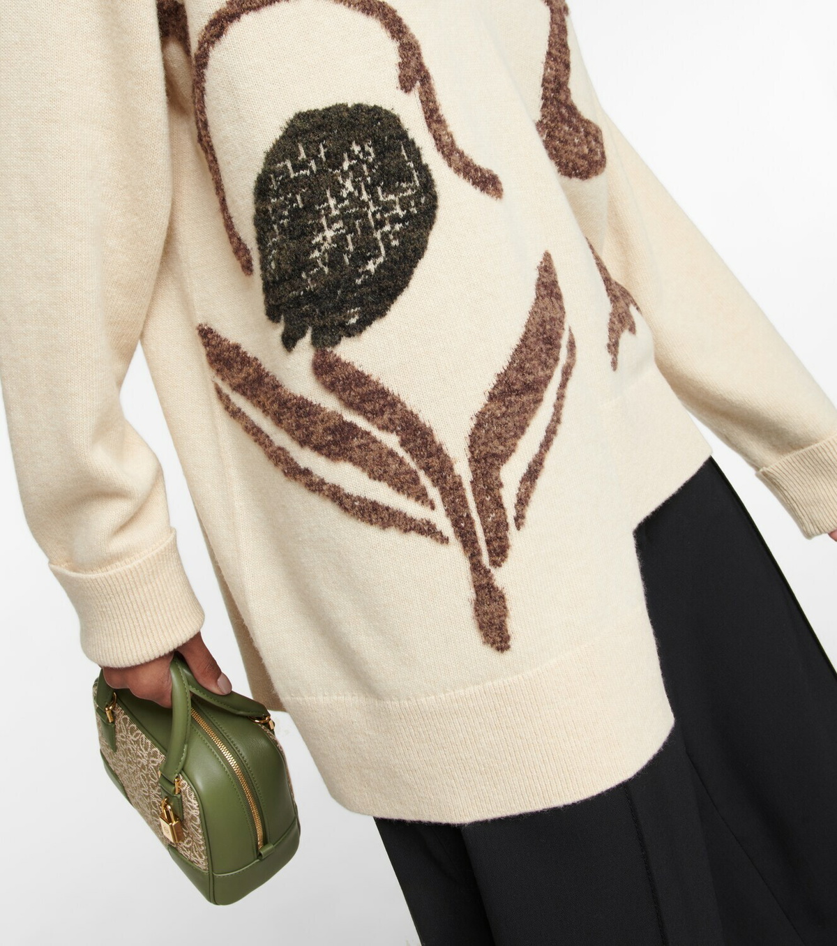Loewe Intarsia wool-blend sweater Loewe