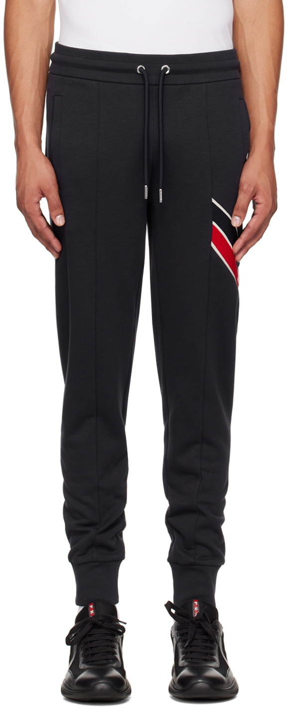 Moncler Navy Stripe Sweatpants Moncler