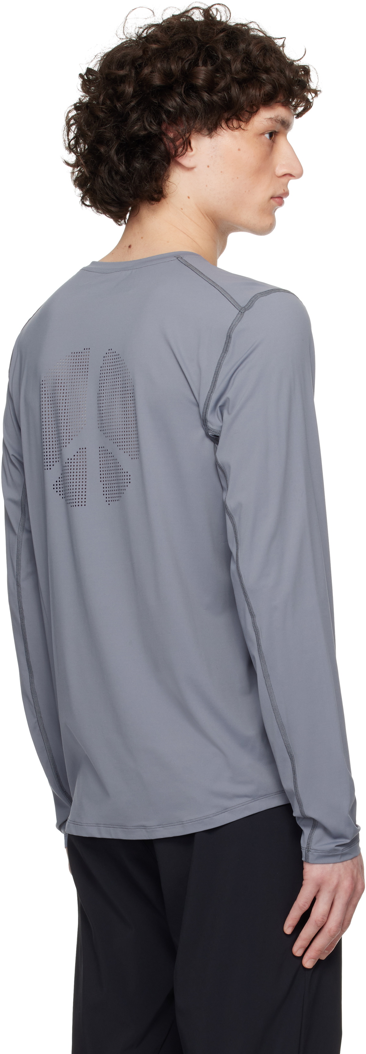District Vision Gray Ultralight Aloe Long Sleeve T-shirt District Vision