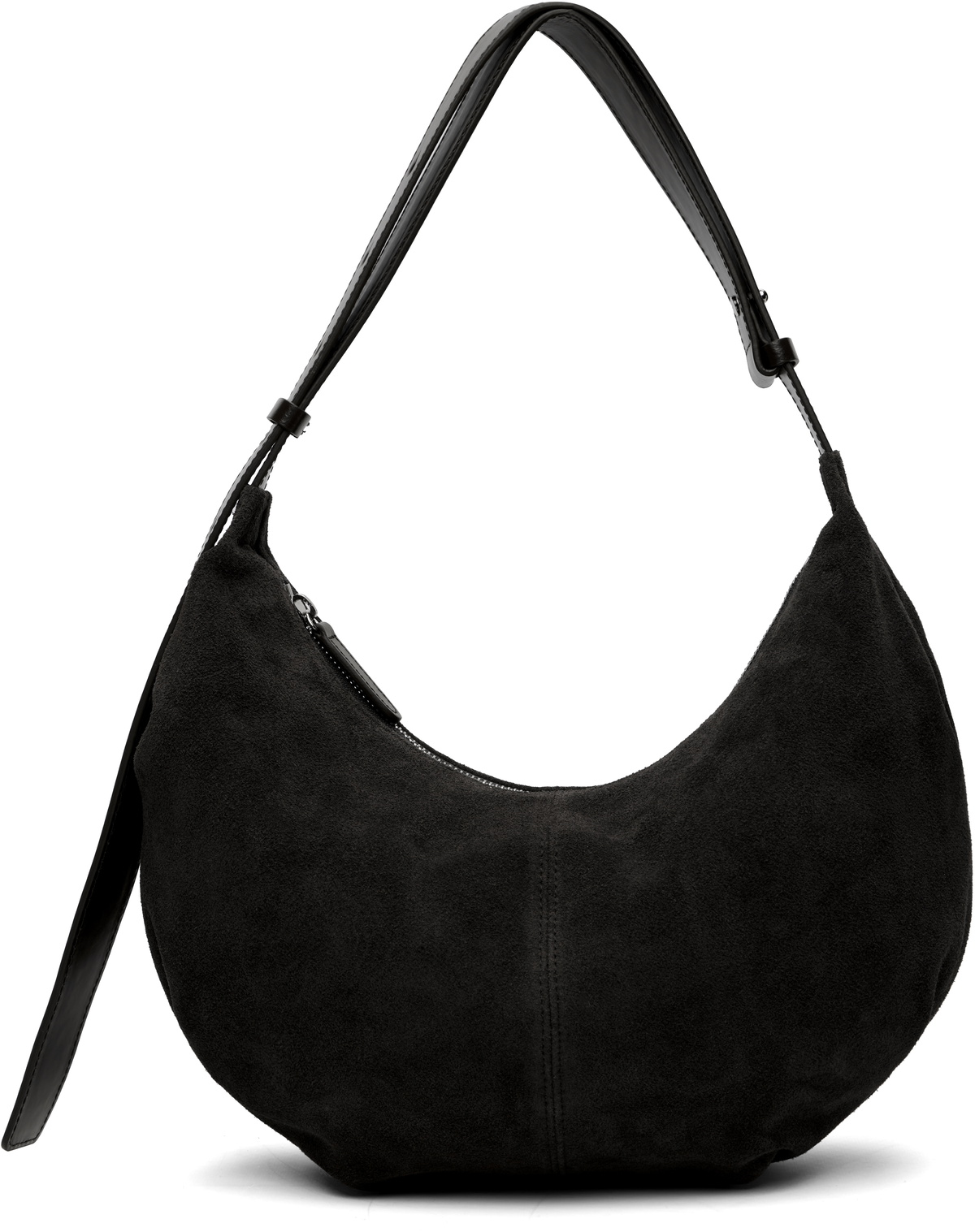 Nothing Written Black Ht Suede Shoulder Bag NOTHING WRITTEN