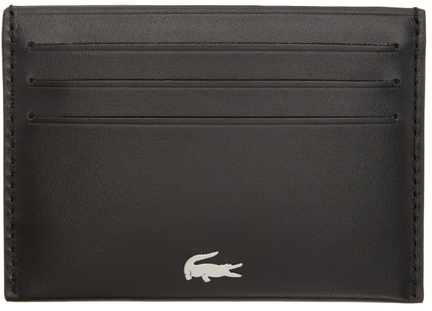 Lacoste Black Logo Card Holder Lacoste