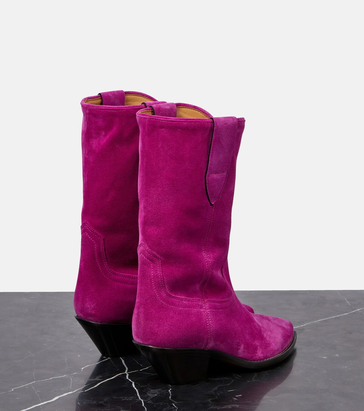 Isabel Marant - Dahope suede cowboy boots Isabel Marant