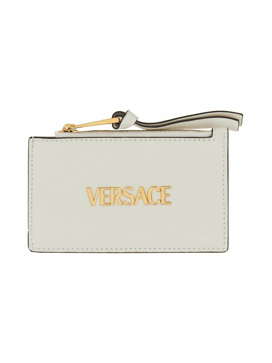 Versace Zipper Card Holder tag Versace