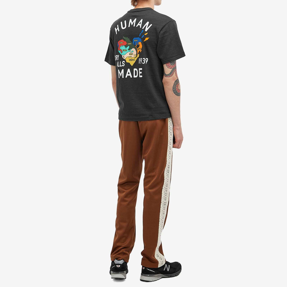 Human Made Men's Graphic T-Shirt #3 in Black Human Made