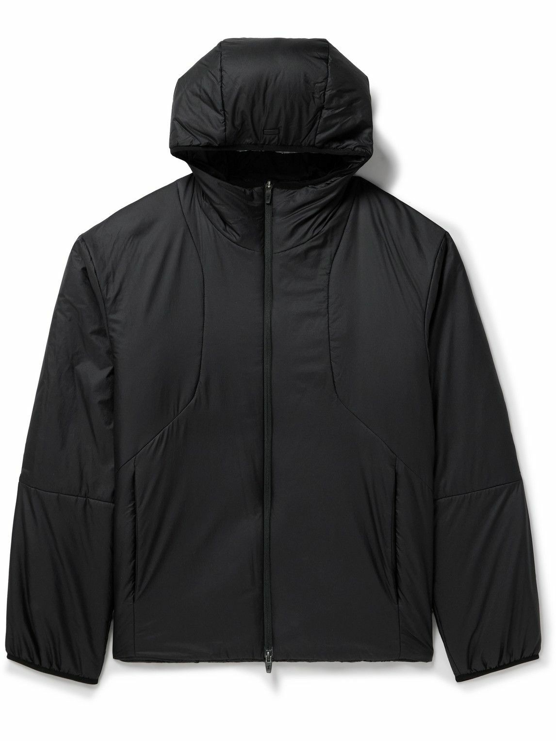 Herno Laminar - Laminar Padded Micro-Ripstop Hooded Jacket - Black Herno