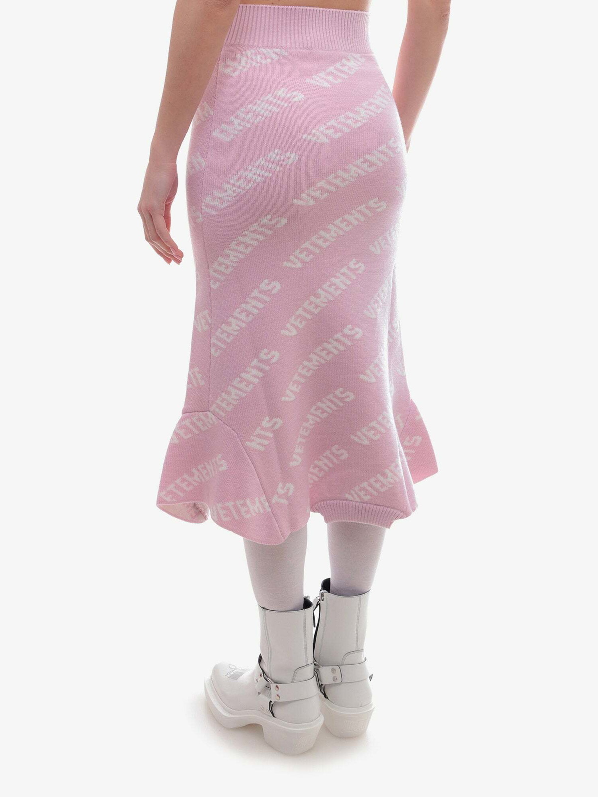 Vetements Skirt Pink Womens Vetements