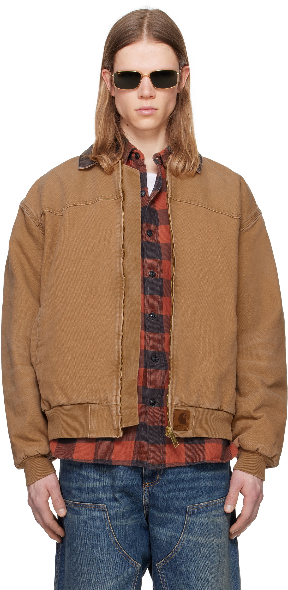 Carhartt Work In Progress Tan OG Santa Fe Jacket Carhartt WIP