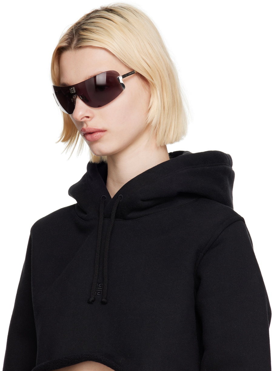 Givenchy Silver Rimless Sunglasses Givenchy