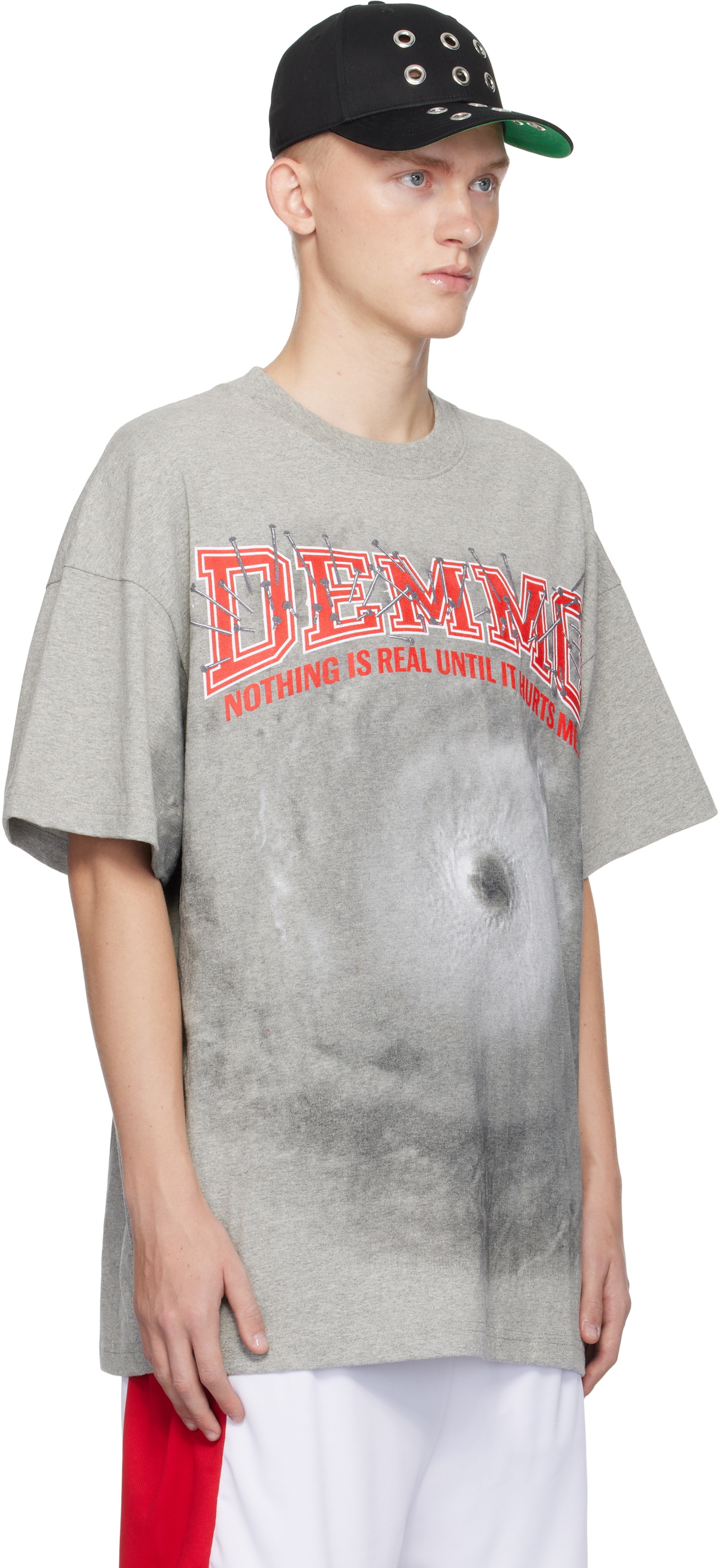 DEMMO Gray Hurricane T-shirt