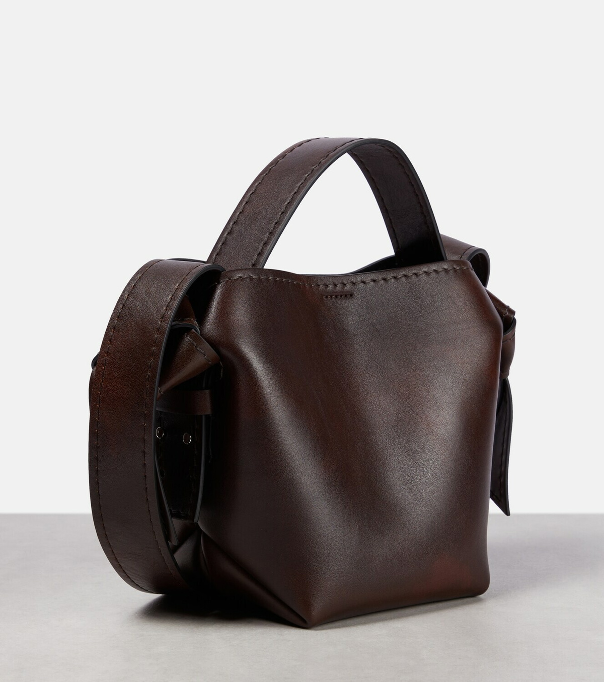 Acne Studios Musubi Mini leather shoulder bag Acne Studios