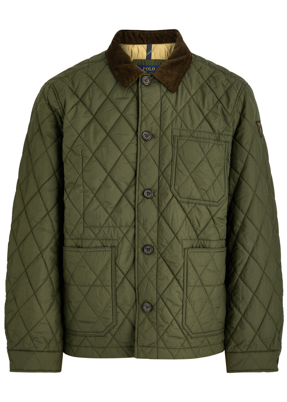 Polo Ralph Lauren Quilted Shell Jacket Green Polo Ralph Lauren