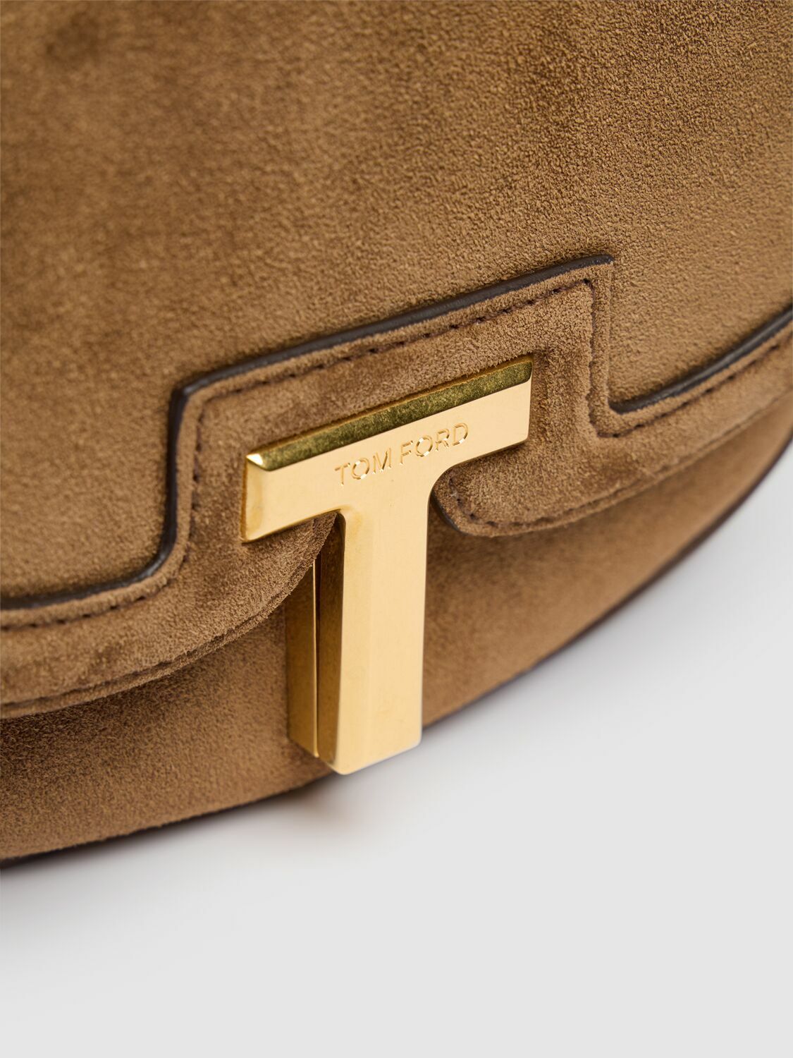TOM FORD Mini Wallis Suede Crossbody Bag TOM FORD