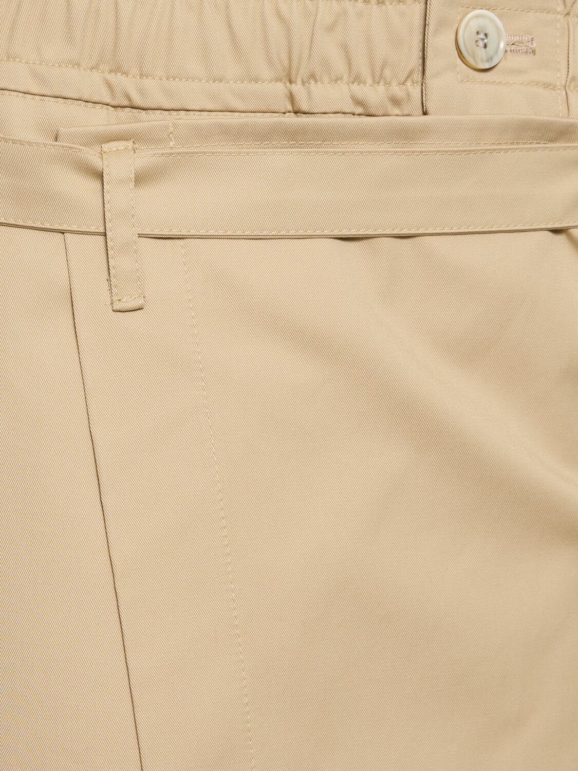 THE FRANKIE SHOP Cotton Wraparound Pants The Frankie Shop