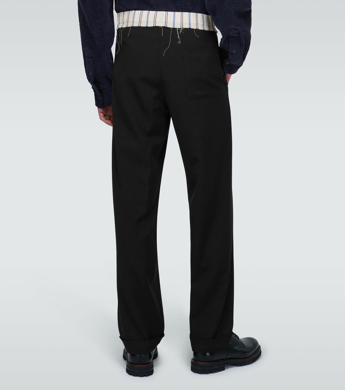 Wales Bonner - Straight-fit virgin wool pants Wales Bonner
