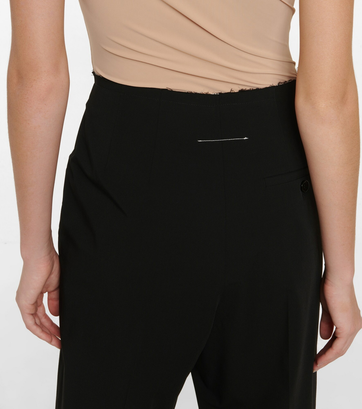 MM6 Maison Margiela - Mid-rise straight pants MM6 Maison Margiela