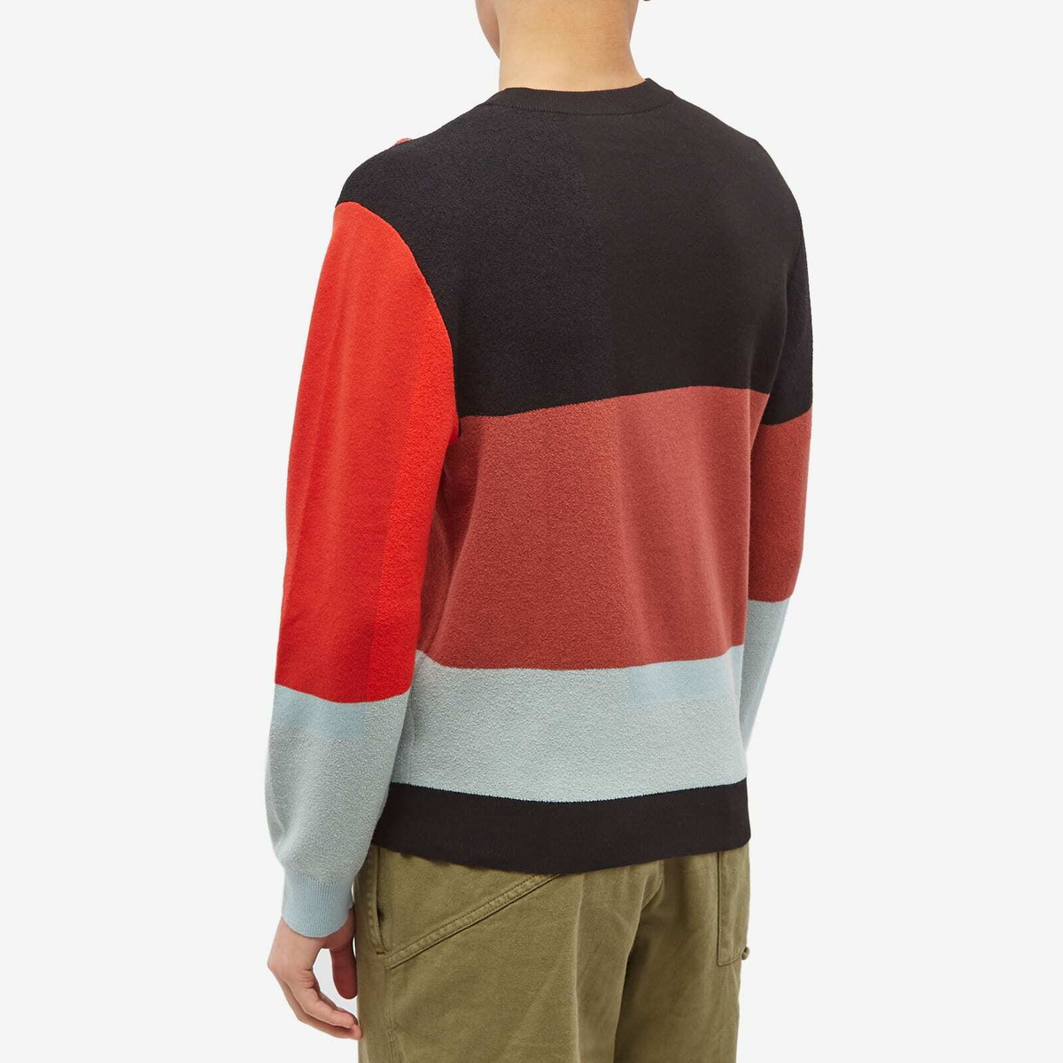 Paul Smith Men's Crew Knit in Red Paul Smith