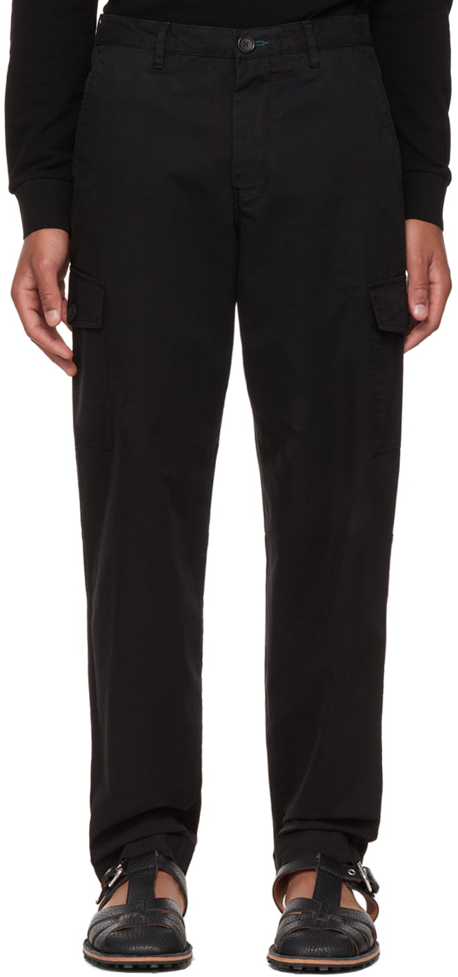 PS by Paul Smith Black Zebra Cargo Pants PS by Paul Smith