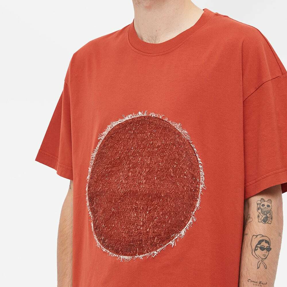 Craig Green Men's Fluffy Patch T-Shirt in Red Craig Green