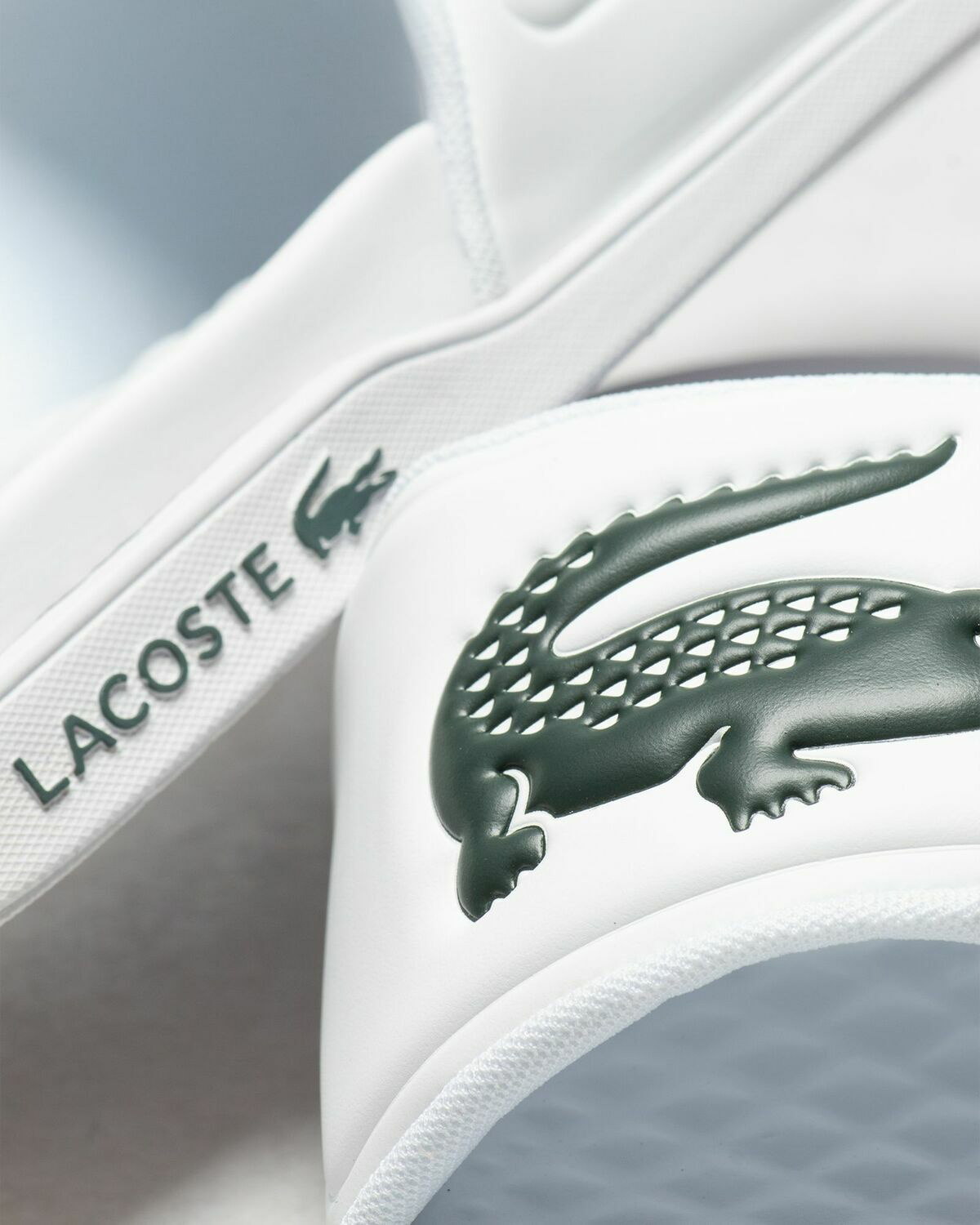 Lacoste Croco Dualiste 0922 1 Cma White Sandals & Slides Lacoste