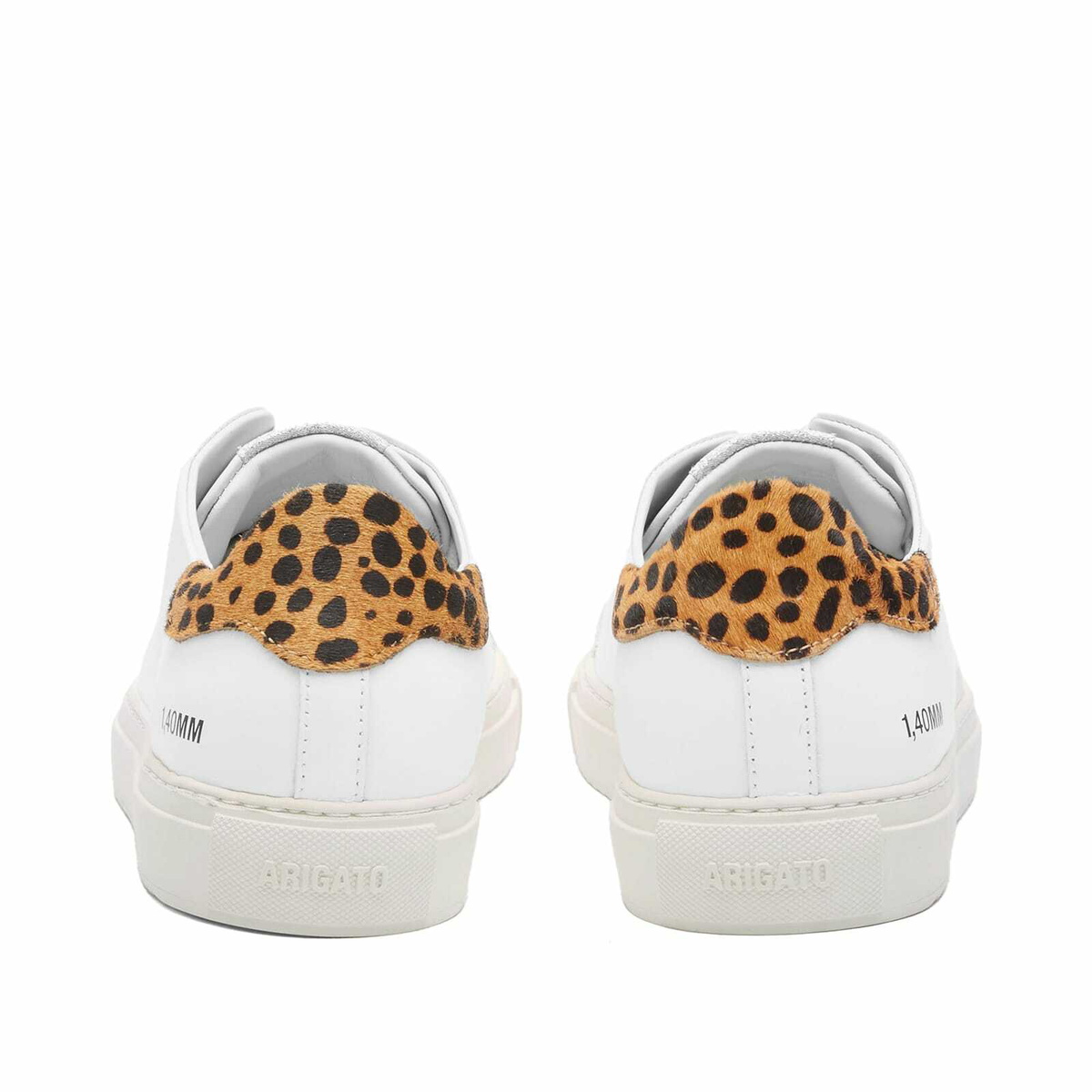 Axel Arigato Women's Clean 90 Triple Animal Sneakers in White/Leopard ...