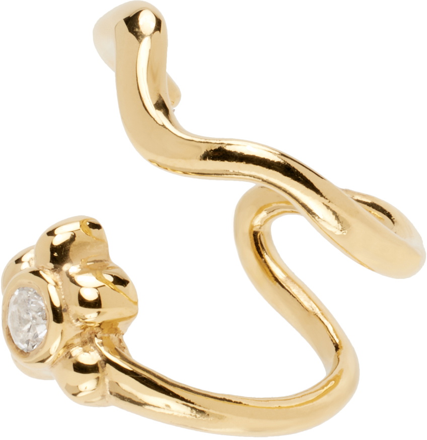 Maria Black Gold Meadow Single Ear Cuff Maria Black