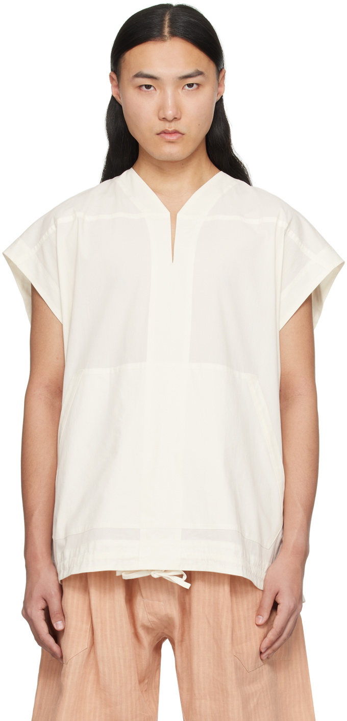 Jan-Jan Van Essche White #35 Shirt Jan-Jan Van Essche