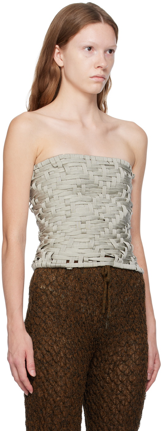 Isa Boulder SSENSE Exclusive Gray Tank Top Isa Boulder