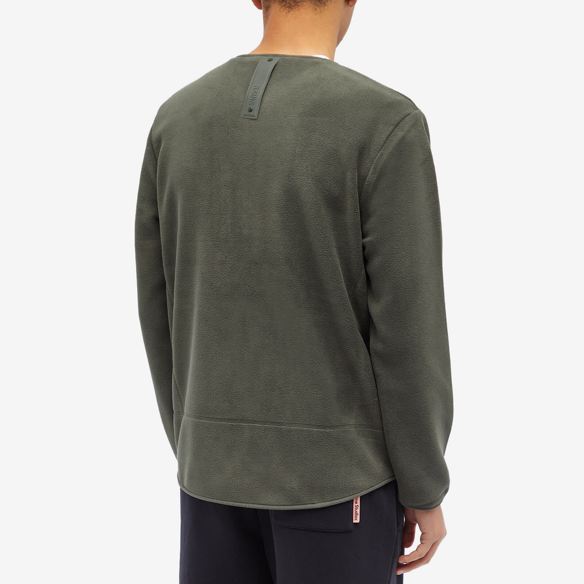 Rains Men's Fleece Jacket in Green Rains