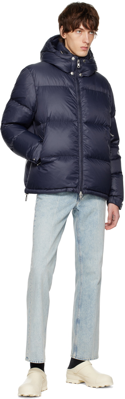 White:Space Navy Scott Down Jacket