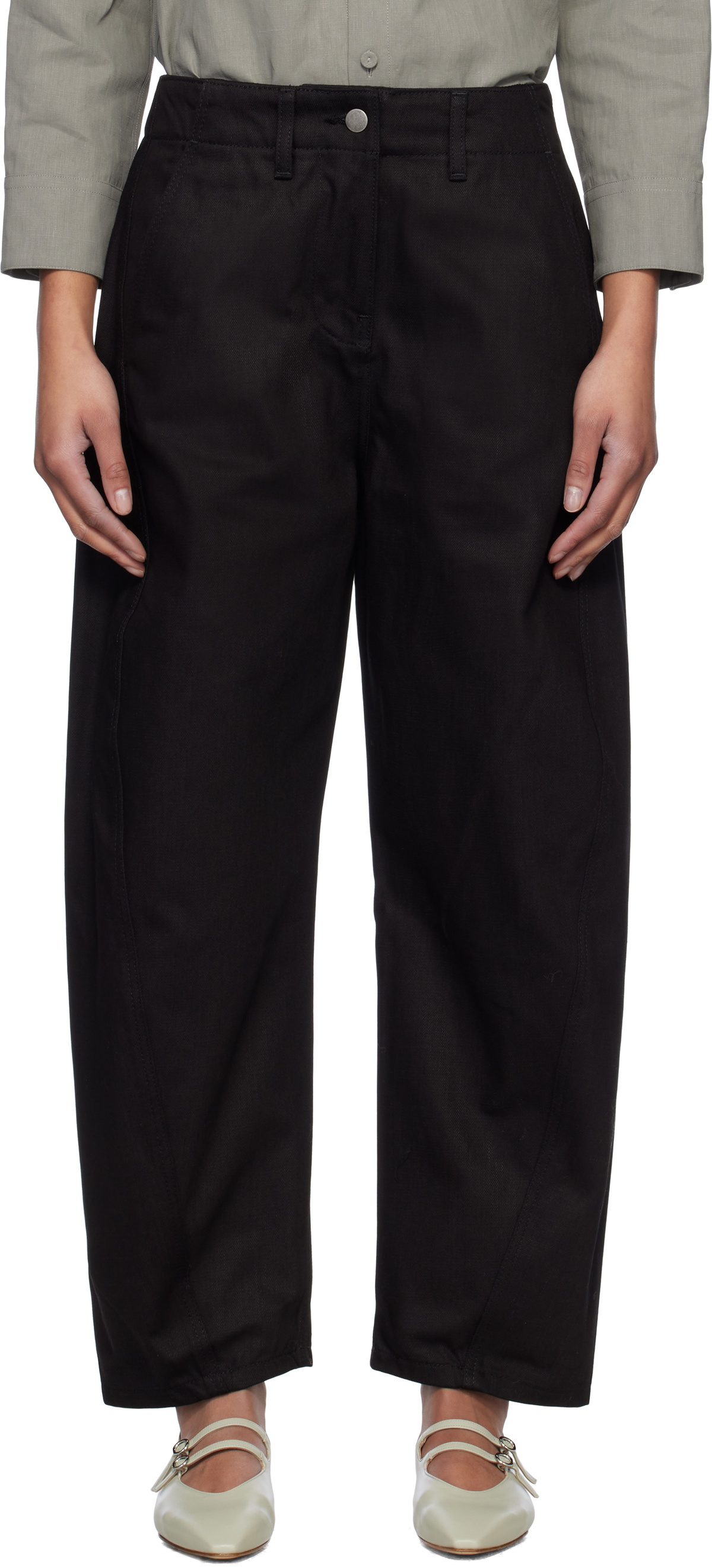 Studio Nicholson Black Akerman Jeans Studio Nicholson