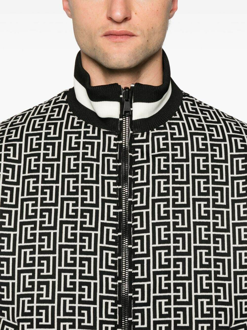 BALMAIN - Reversible Monogram Jacket Balmain